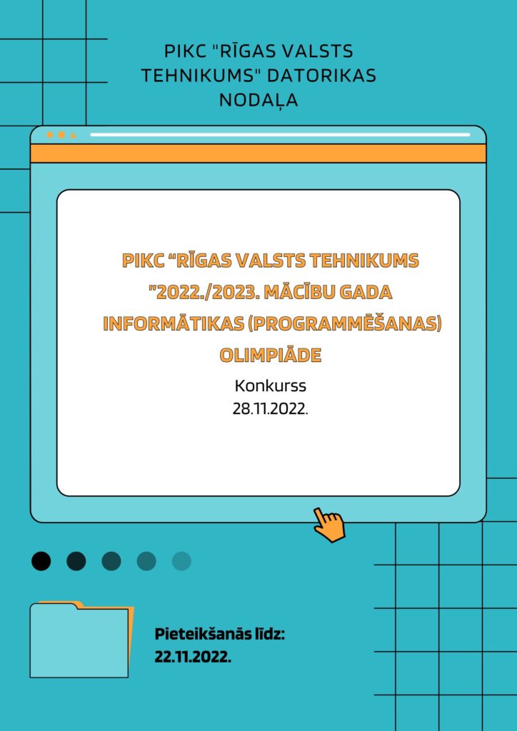 PIKC “Rīgas Valsts tehnikums” 2022./2023. mācību gada Informātikas ...